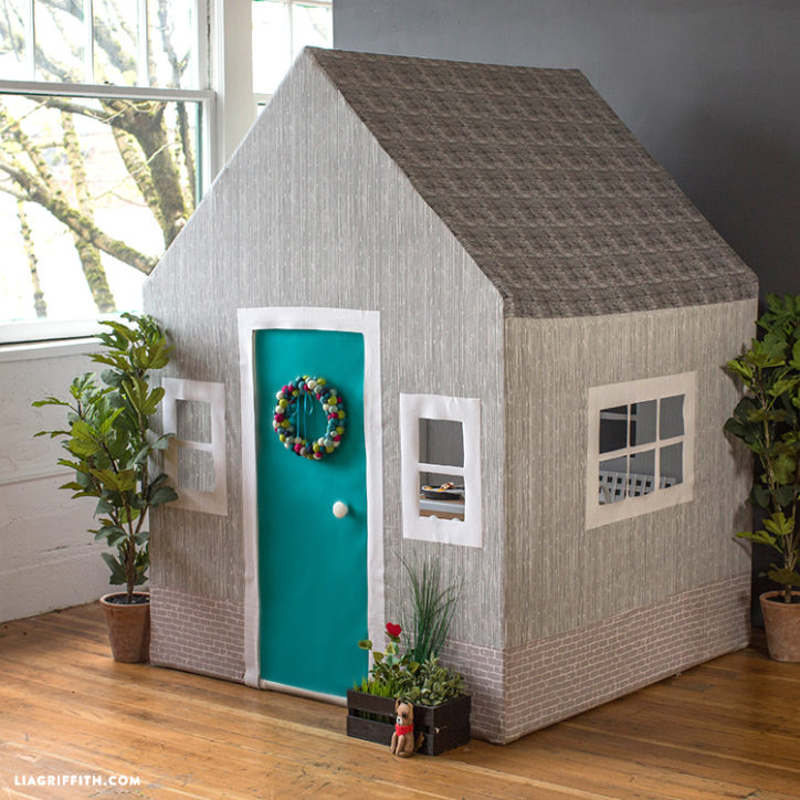 How to Build a Playhouse with Fabric and PVC Pipe