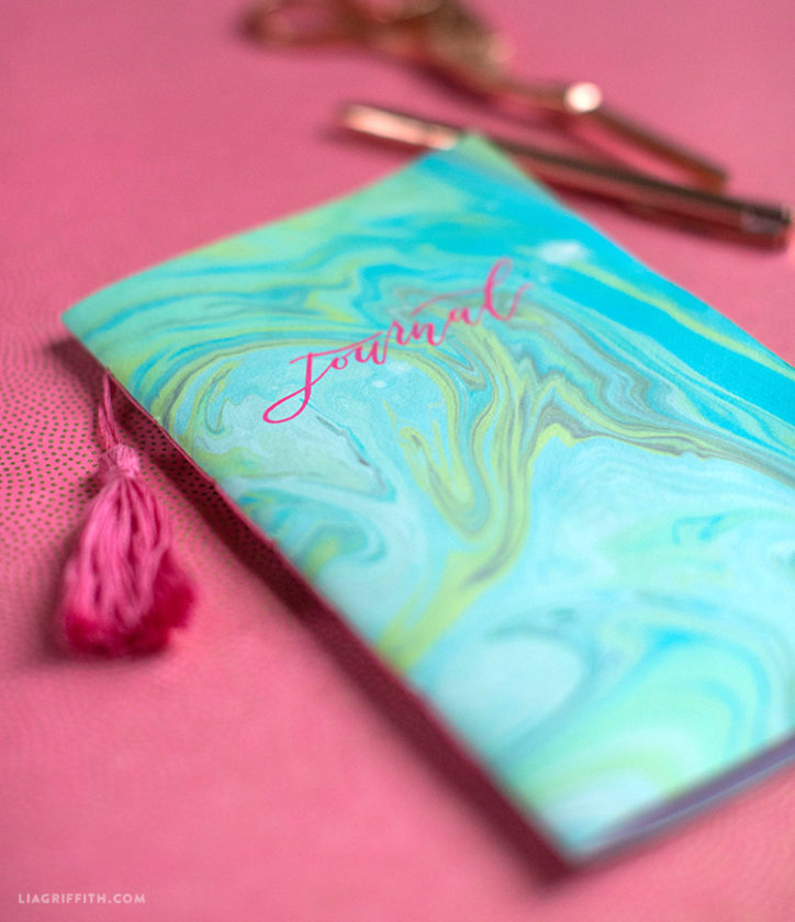 DIY Marble Journal Tutorial