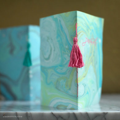 DIY Marble Journal Tutorial