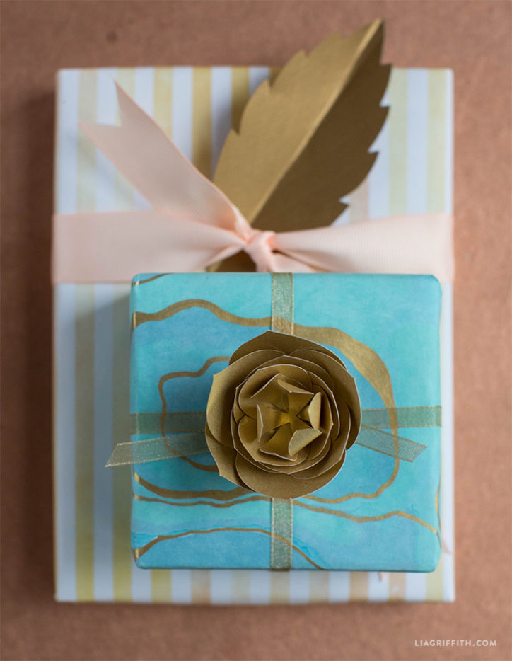 Printable Marble Wrapping Paper