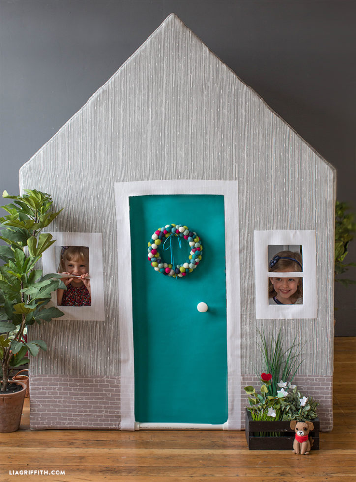 How to Build a Playhouse with Fabric and PVC Pipe