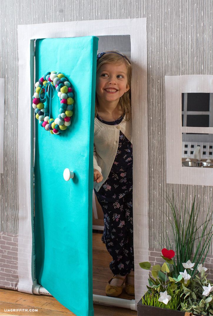 How to Build a Playhouse with Fabric and PVC Pipe