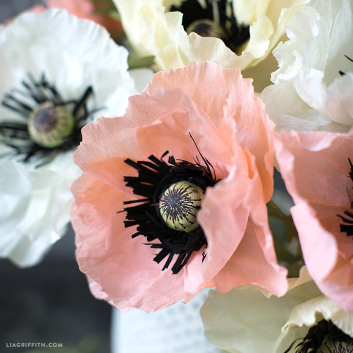 Crepe Paper Poppies (Video Tutorial)