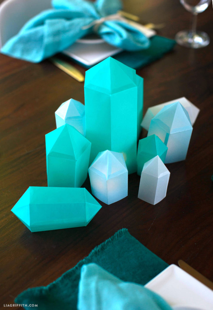 Origami Gems - Make 3D Paper Gems