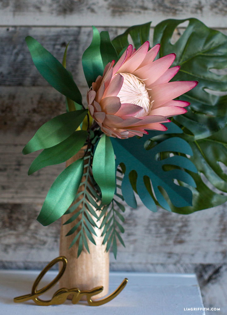 Paper Protea Flower - Lia Griffith