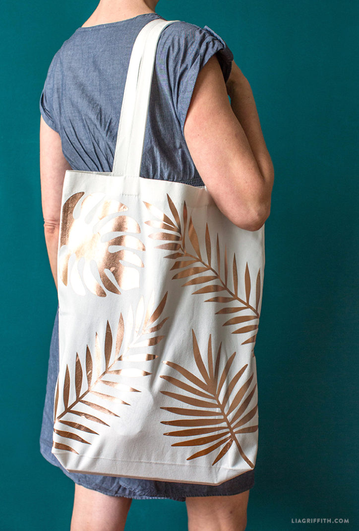 DIY Tropical Tote Bag