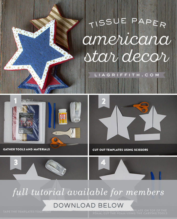 DIY Foam Star Party Decorations