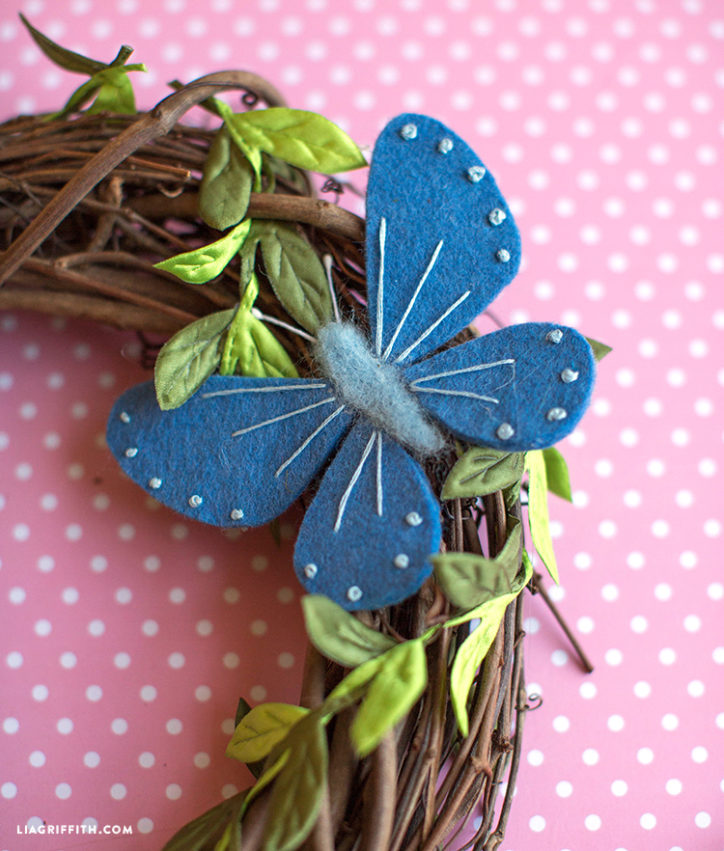 Felt Butterflies - Lia Griffith