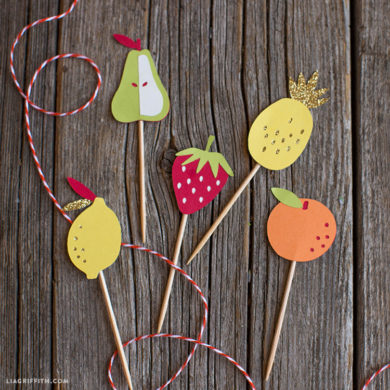 Fruit Treat Toppers - Lia Griffith