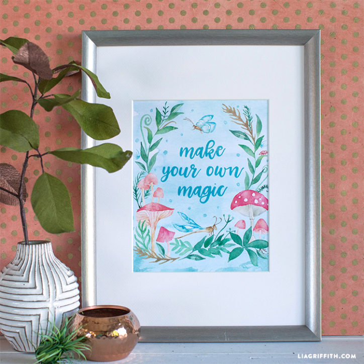 Make Your Own Magic Print - Lia Griffith