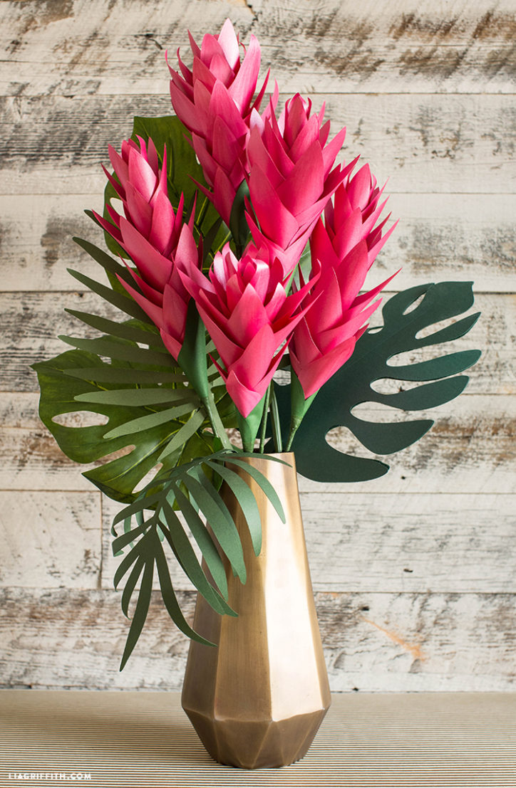 Tropical Paper Ginger Flower - Lia Griffith
