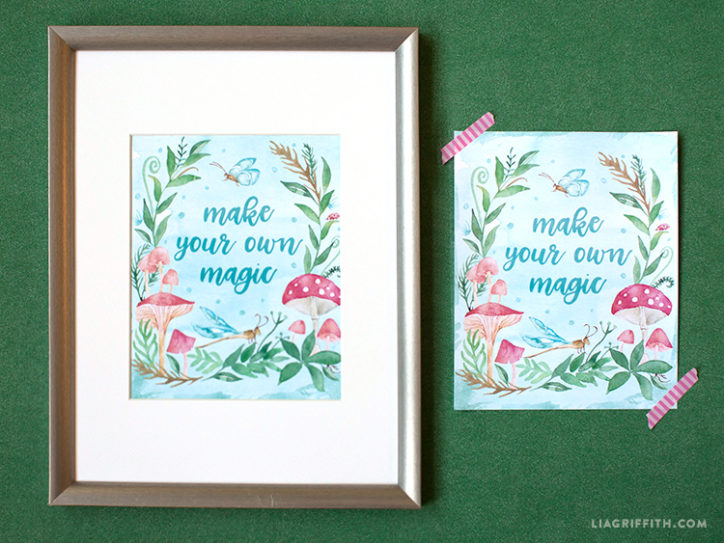 Make Your Own Magic Print - Lia Griffith