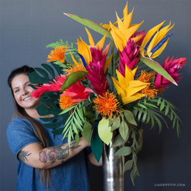 Pacific Islands Floral Bouquet - Lia Griffith