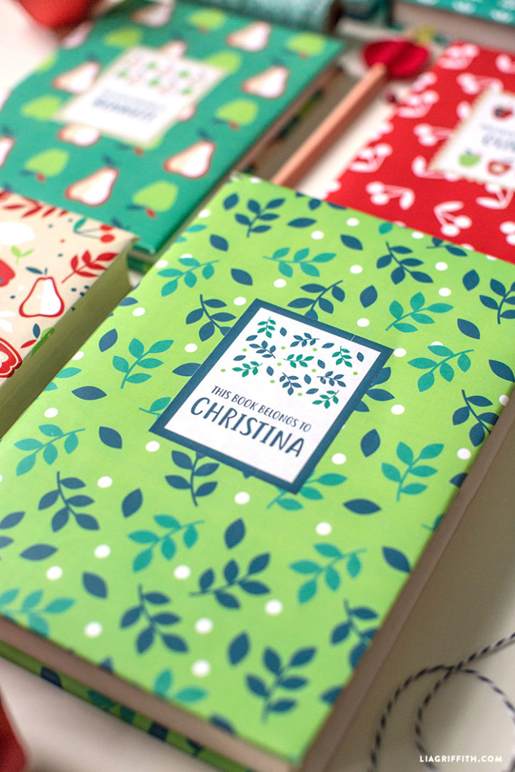 Back to School Book Covers and Labels - Lia Griffith