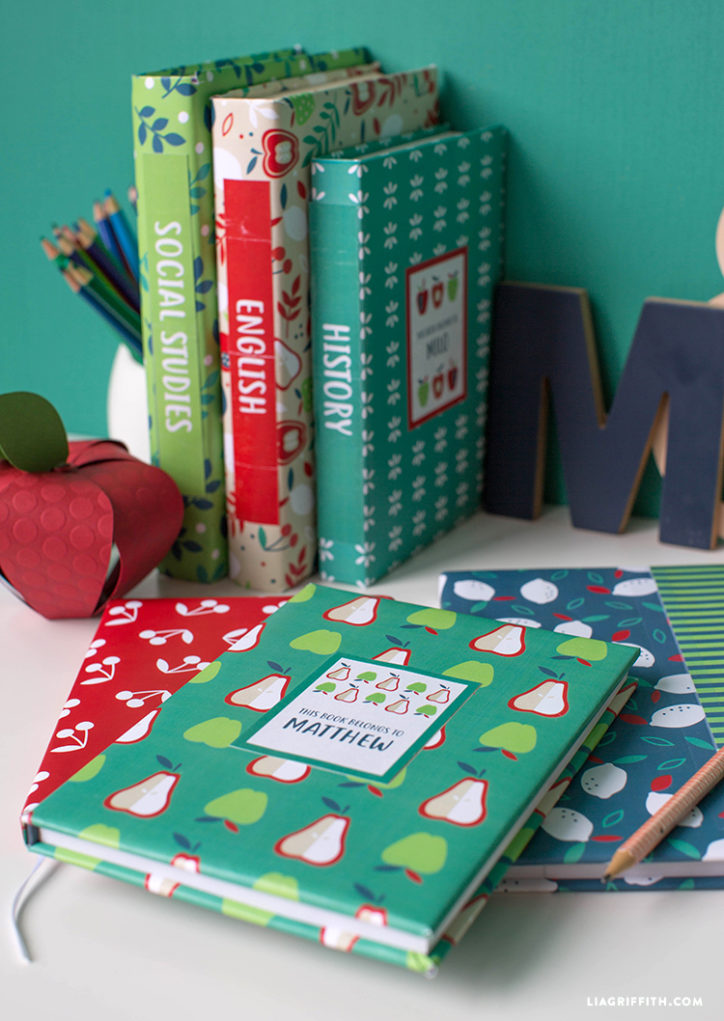 Back to School Book Covers and Labels - Lia Griffith