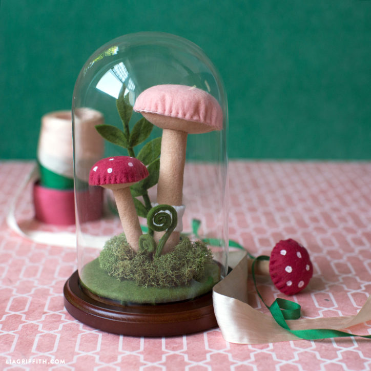 Tiny Woodland Terrarium - Lia Griffith