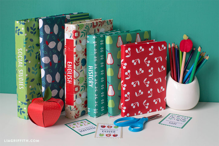 Back to School Book Covers and Labels - Lia Griffith