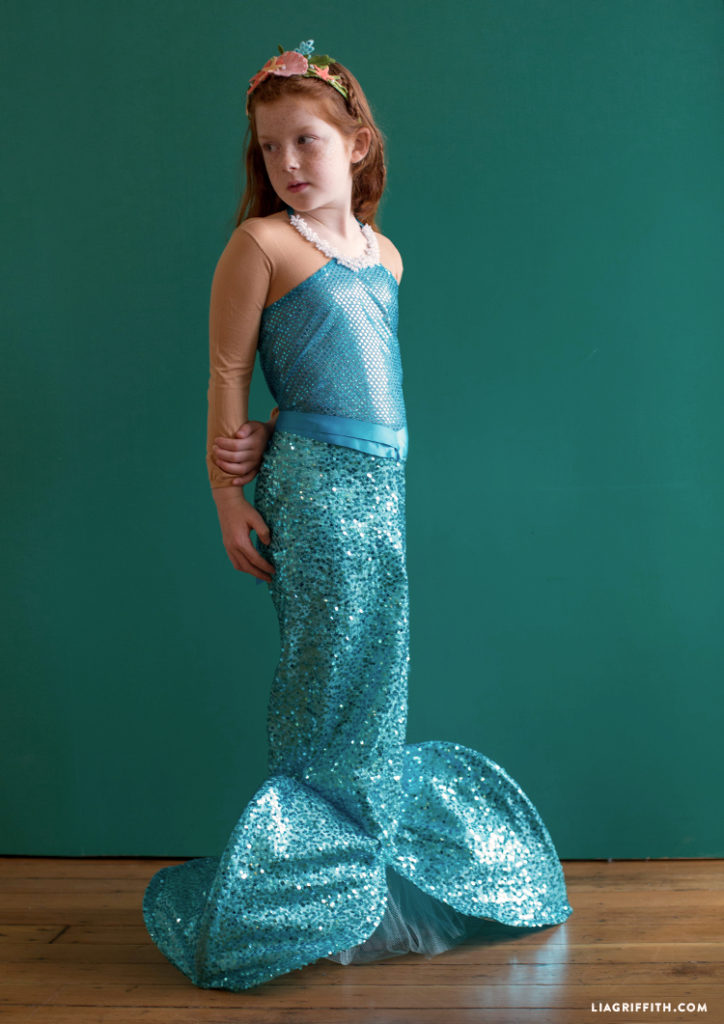 DIY Mermaid Costume - Lia Griffith