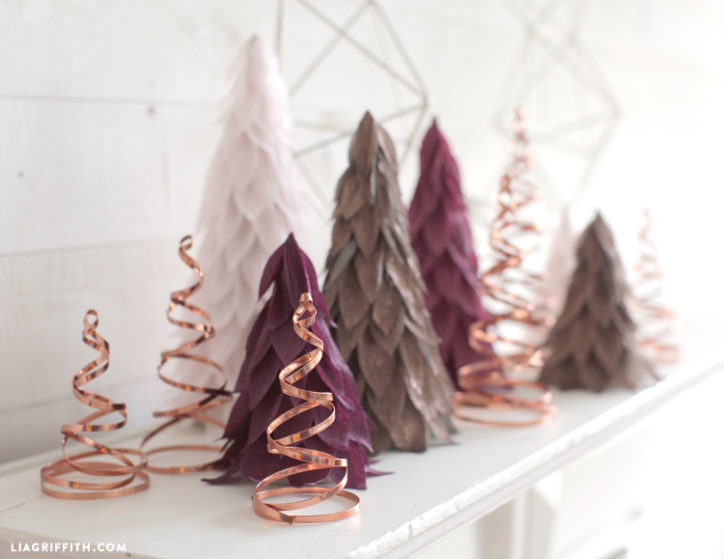VIDEO: Copper Christmas Trees - Lia Griffith