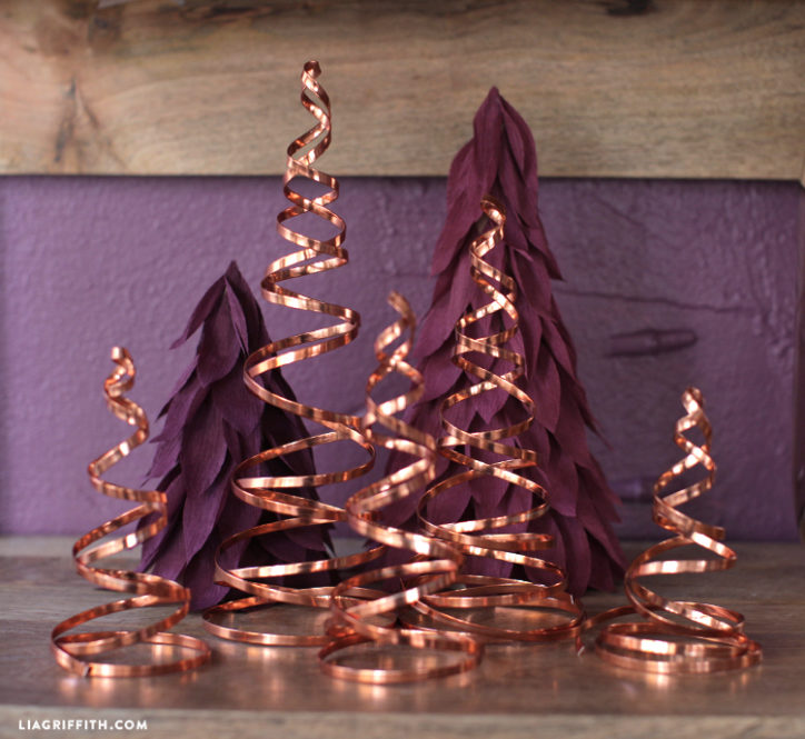VIDEO: Copper Christmas Trees - Lia Griffith