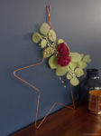 Copper Wire Star Wreath - Lia Griffith