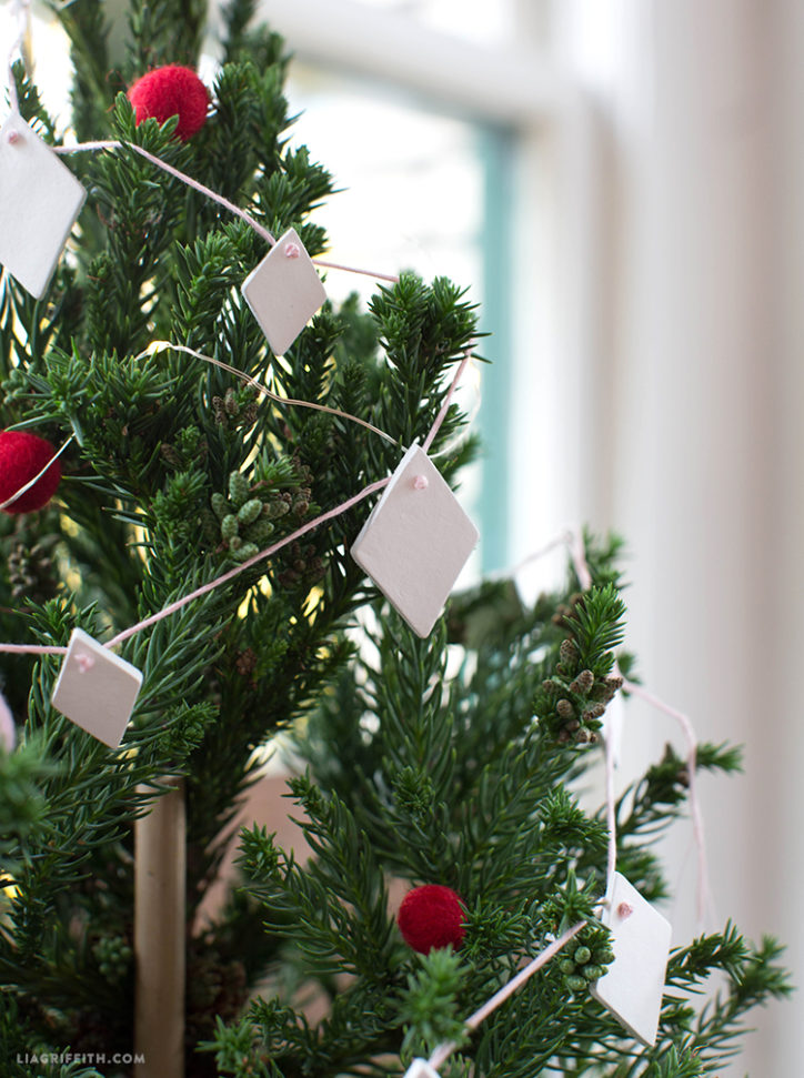 Clay Geometric Garland - Lia Griffith