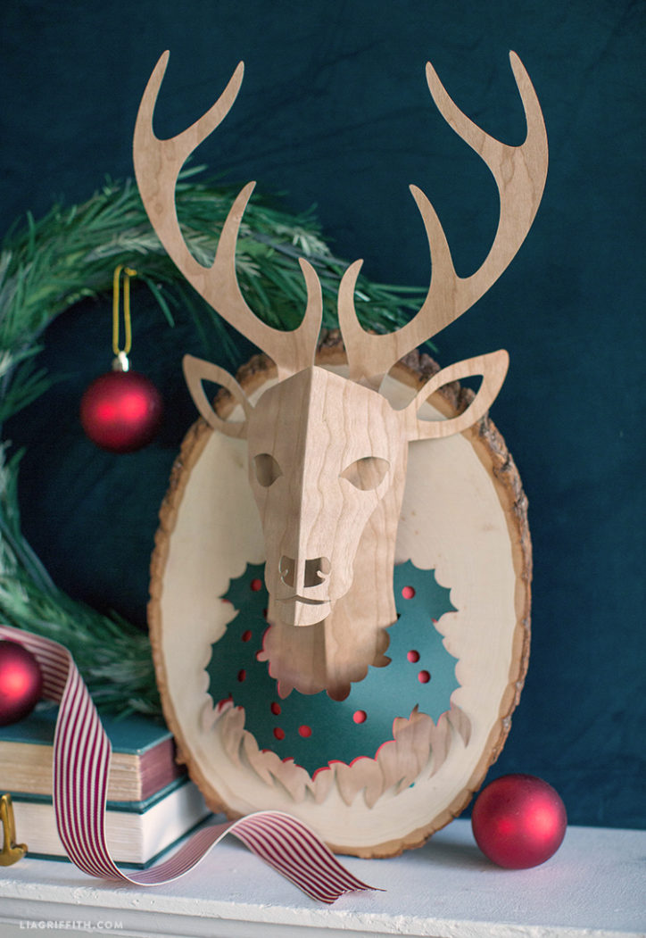 DIY Paper Deer Head - Lia Griffith