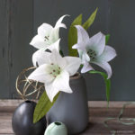 Create Pretty White Crepe Paper Lilies with our Simple DIY Tutorial