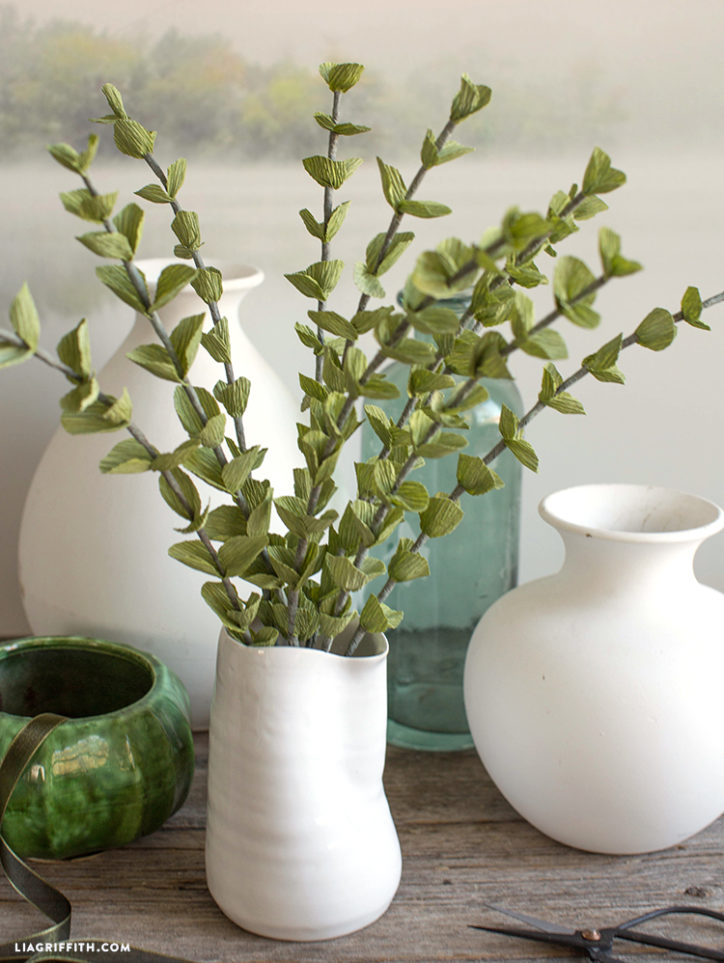 How To Make Crepe Paper Eucalyptus at Ben Waterbury blog