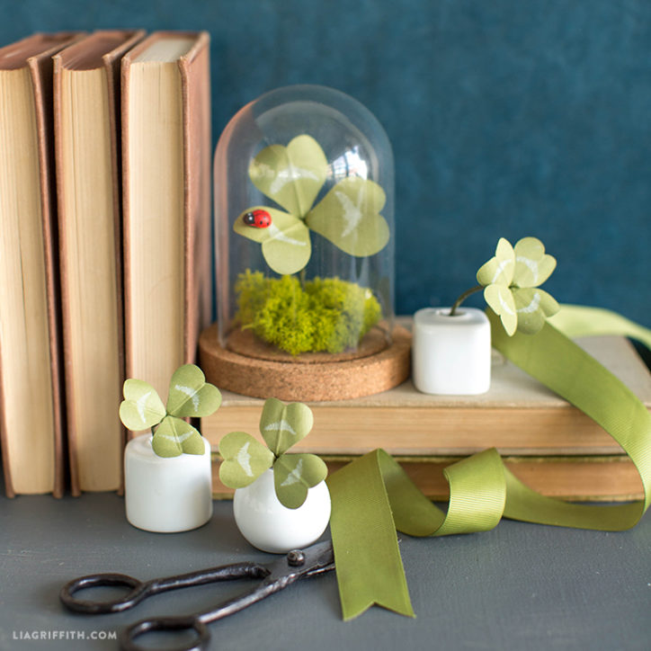 Paper Clover Template & Tutorial - Lia Griffith