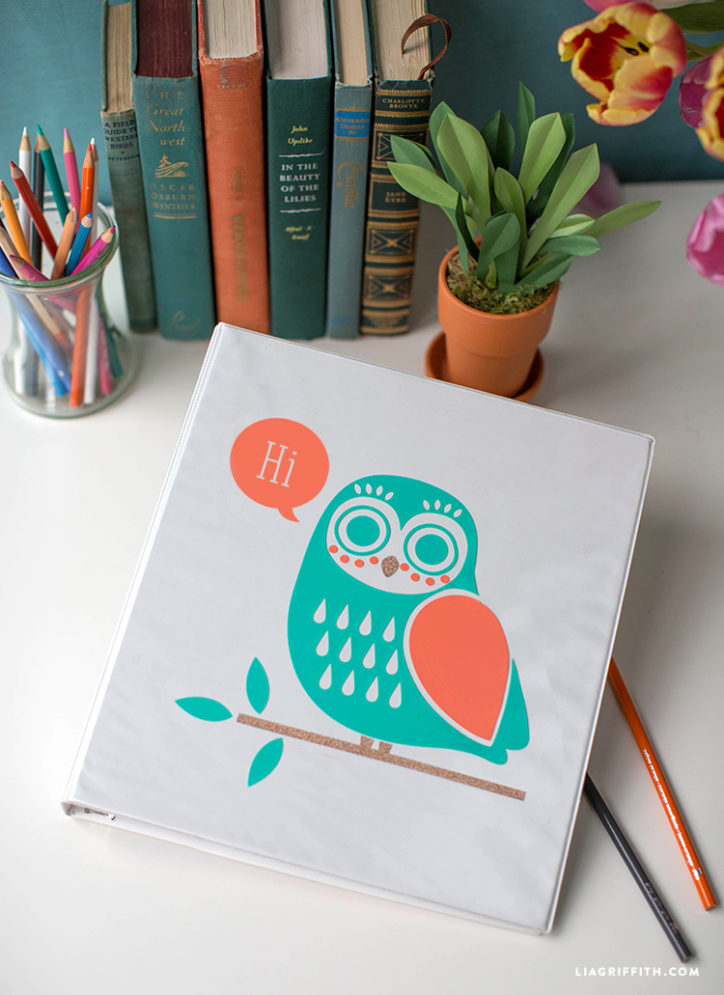 Download a Cute Owl Design for Iron-On and Vinyl