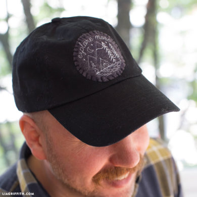 Father's Day Ball Cap Iron-On Perfect for Your Outdoorsy Dad