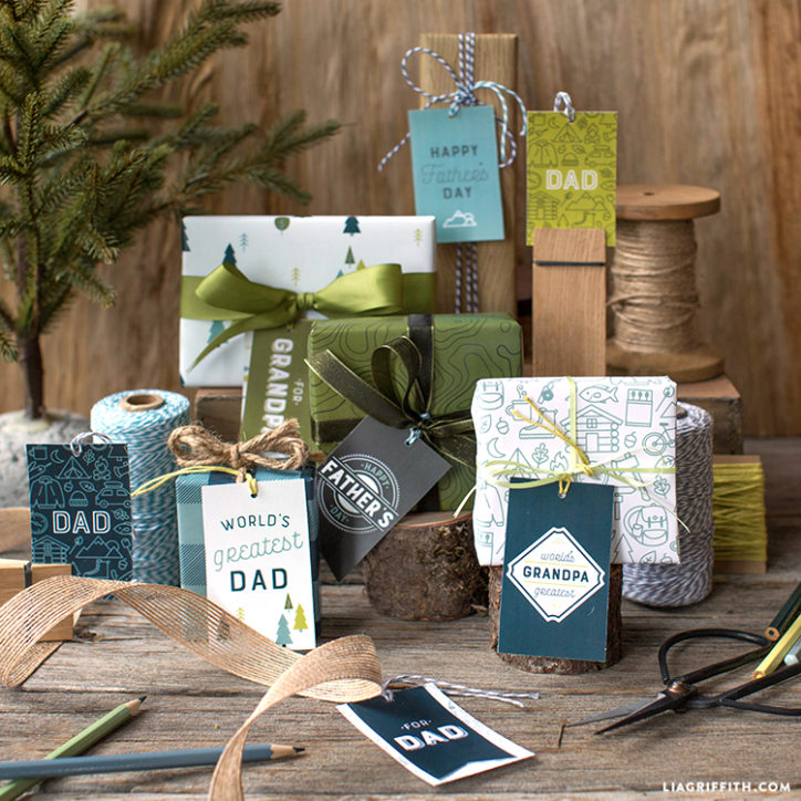 Download These Outdoor Father's Day Printable Gift Tags