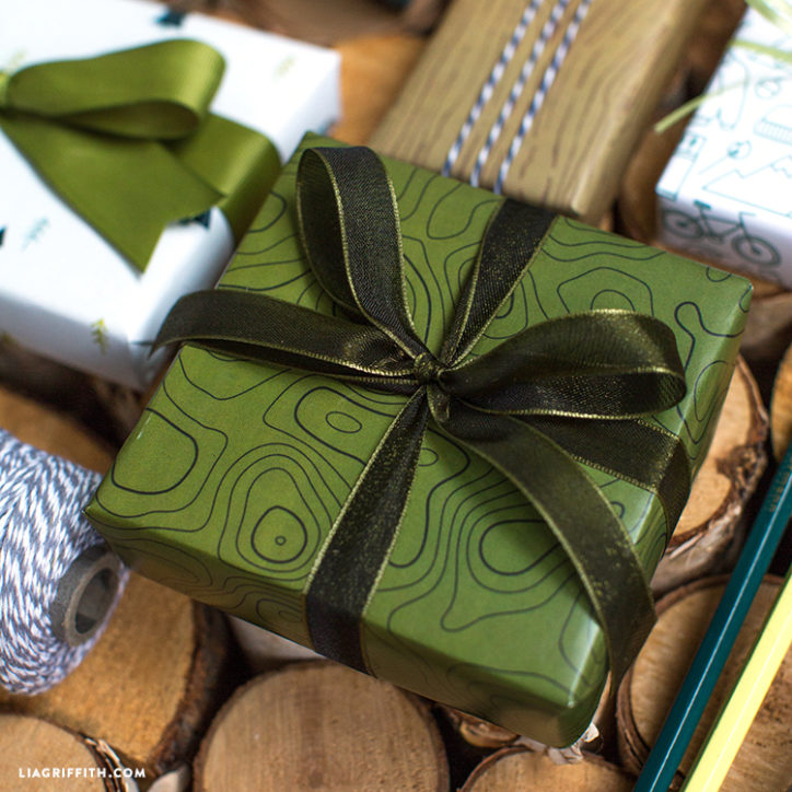 Download and Print Father's Day Camping Gift Paper