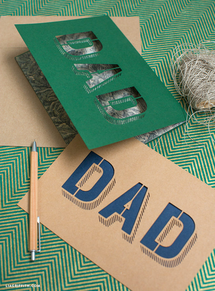 Download, Print and Cut Pacific NW Father's Day Greeting Cards