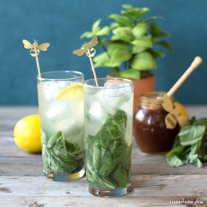 Crafty Cocktail: Make This Refreshing Honey Basil Collins Cocktail Recipe!