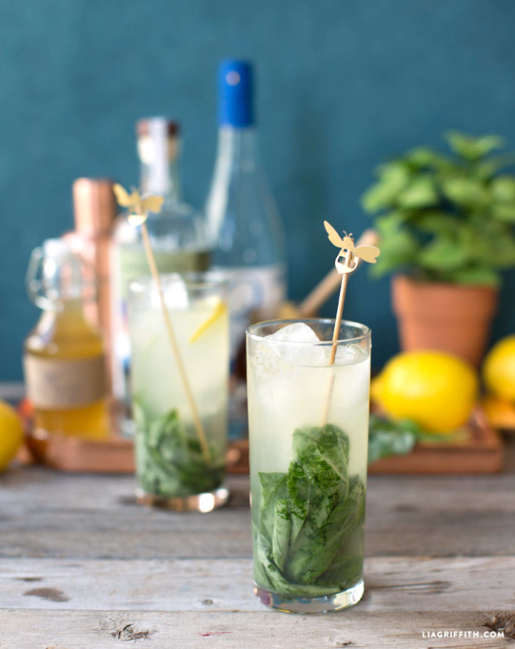 Crafty Cocktail: Make This Refreshing Honey Basil Collins Cocktail Recipe!