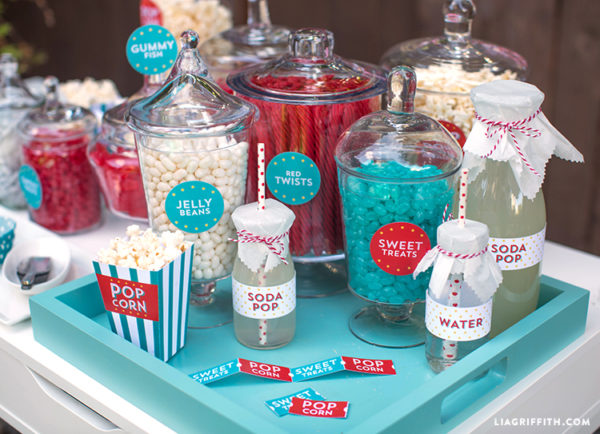 Create Your Own Concession Stand for Movie Night - Lia Griffith