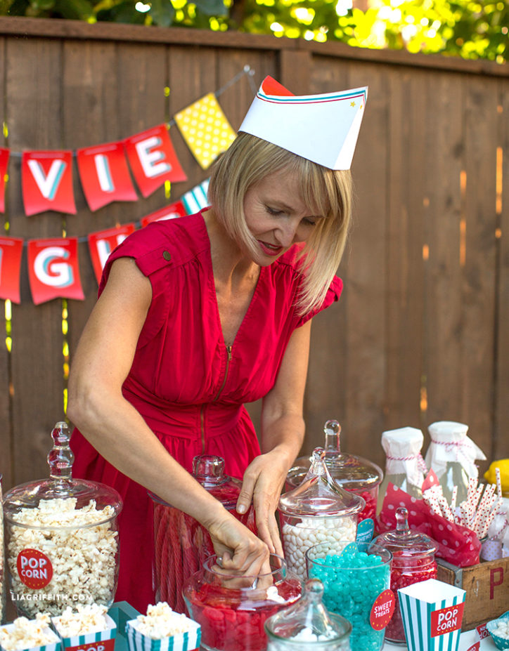 Create Your Own Concession Stand for Movie Night - Lia Griffith
