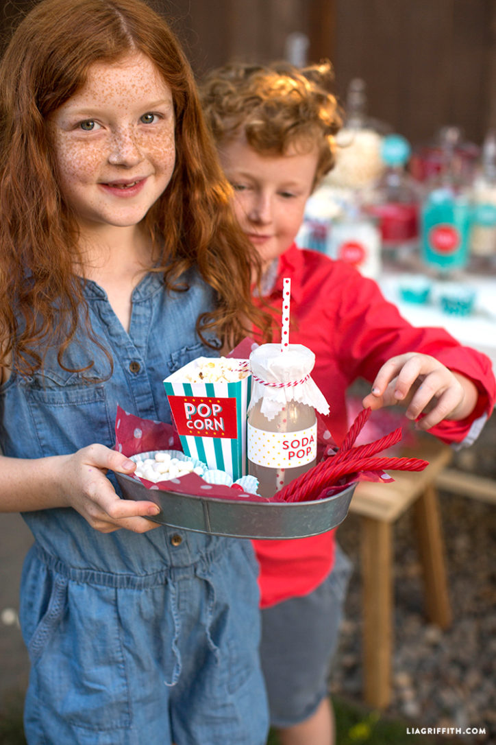 Create Your Own Concession Stand for Movie Night - Lia Griffith