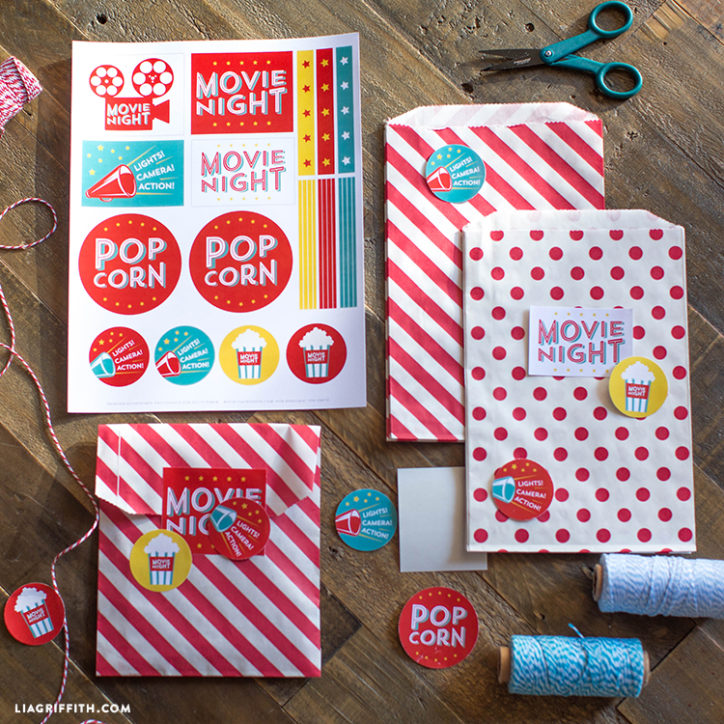 Create Your Own Concession Stand for Movie Night - Lia Griffith
