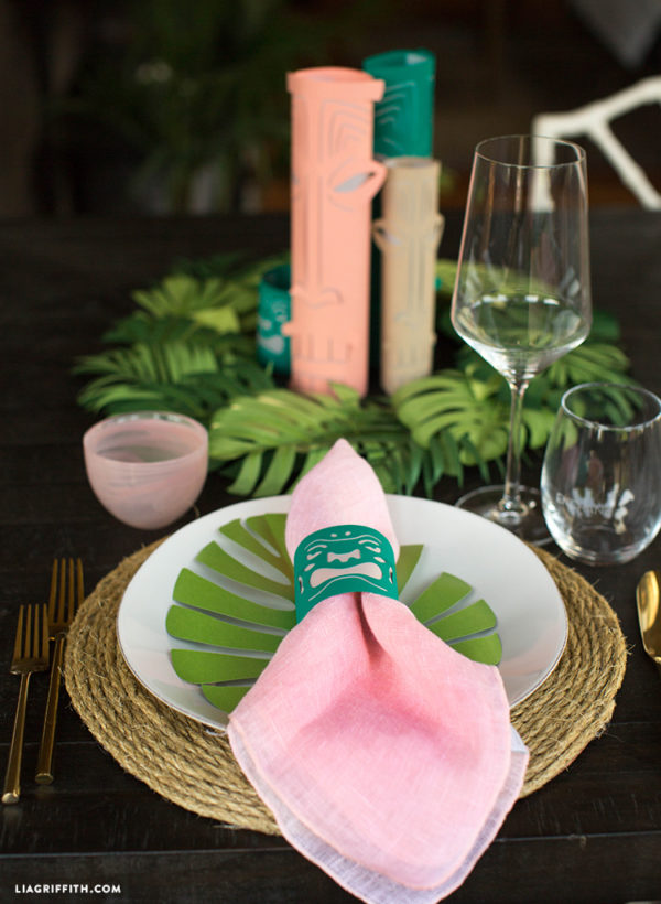 These Paper Tiki Lanterns Are Perfect for Tropical Parties - Lia Griffith