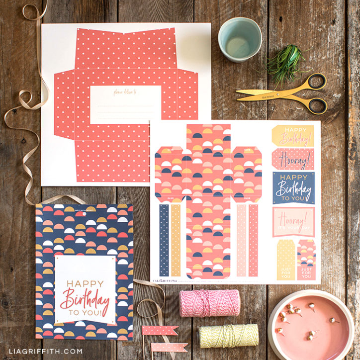 Canon's New Crafting Printer + Printable Birthday Cards - Lia Griffith