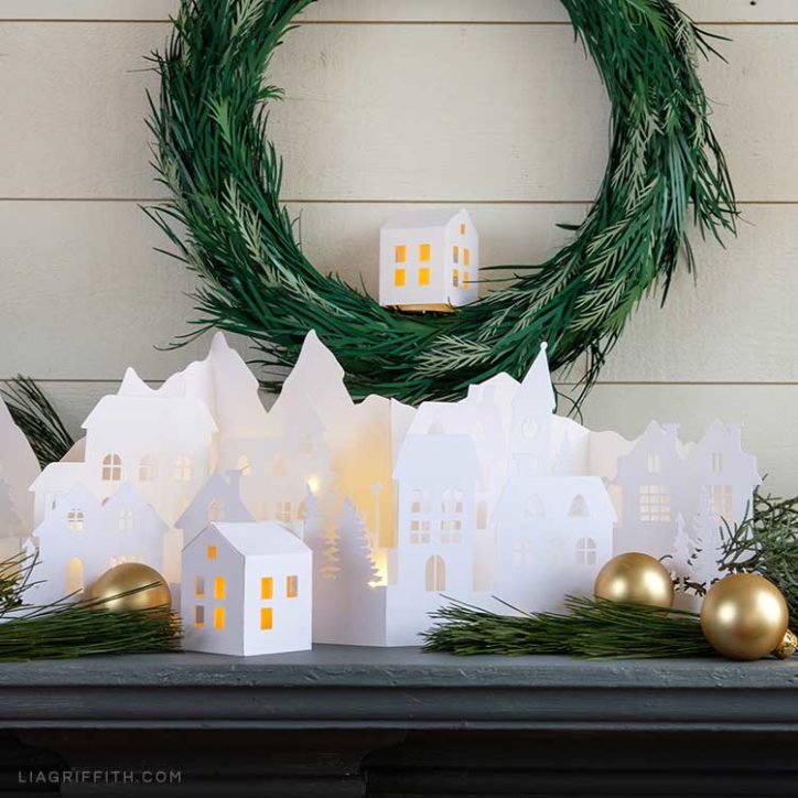 3 Ways to Decorate Your Home with Paper House Crafts - Lia Griffith