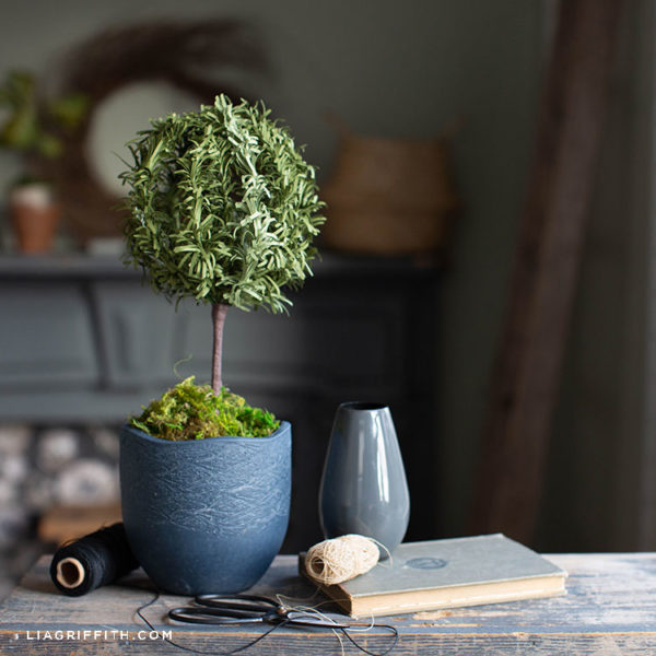 VIDEO: Paper Rosemary Topiary - Lia Griffith