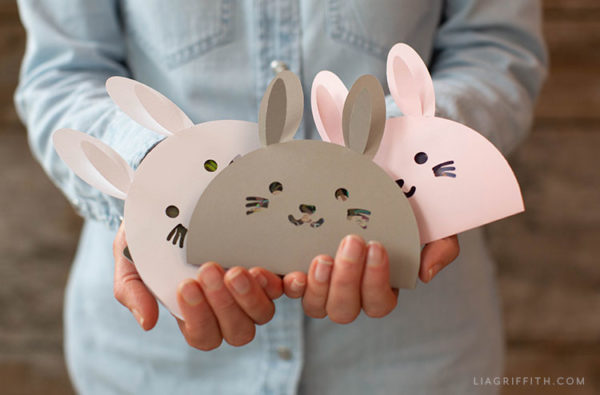 Easter Bunny Gift Card Holders - Lia Griffith