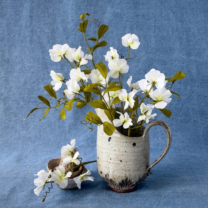 DIY Flowers: Crepe Paper Sweet Peas - Lia Griffith