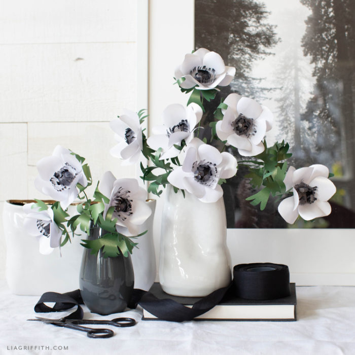 NEW Frosted Paper Anemone Flower Kit - Lia Griffith