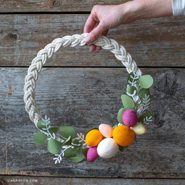 Seasonal DIY Decor: How to Make an Easter Wreath - Lia Griffith