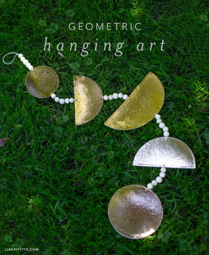 How to Make a Geometric Wall Hanging - Lia Griffith